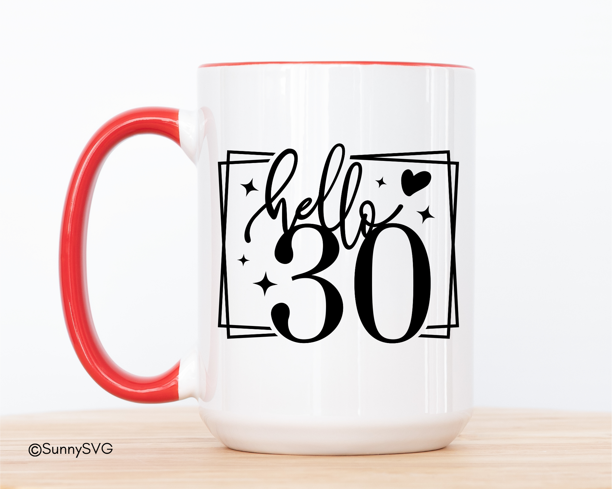 30th Birthday - Free SVG Cut File - Sunny SVG