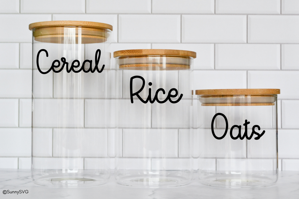 25 Free Pantry SVG Cut Files - Sunny SVG