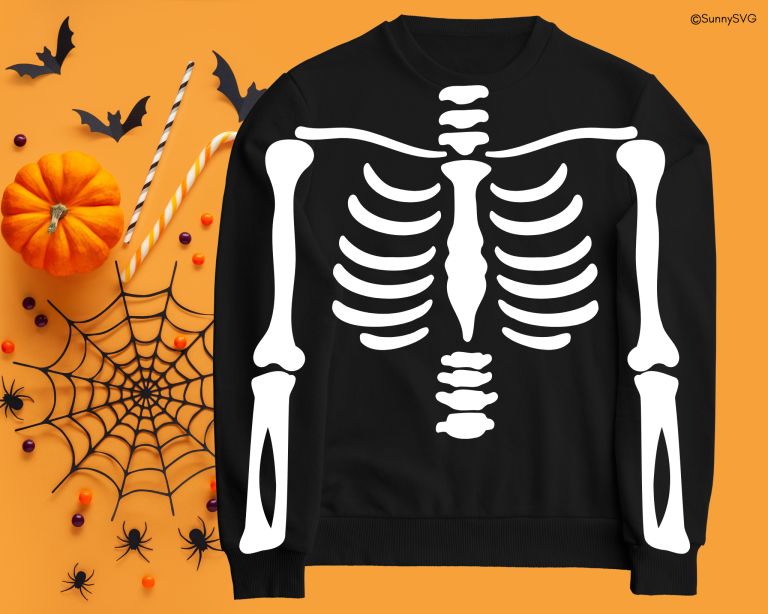 Skeleton- Free SVG Cut File - Sunny SVG