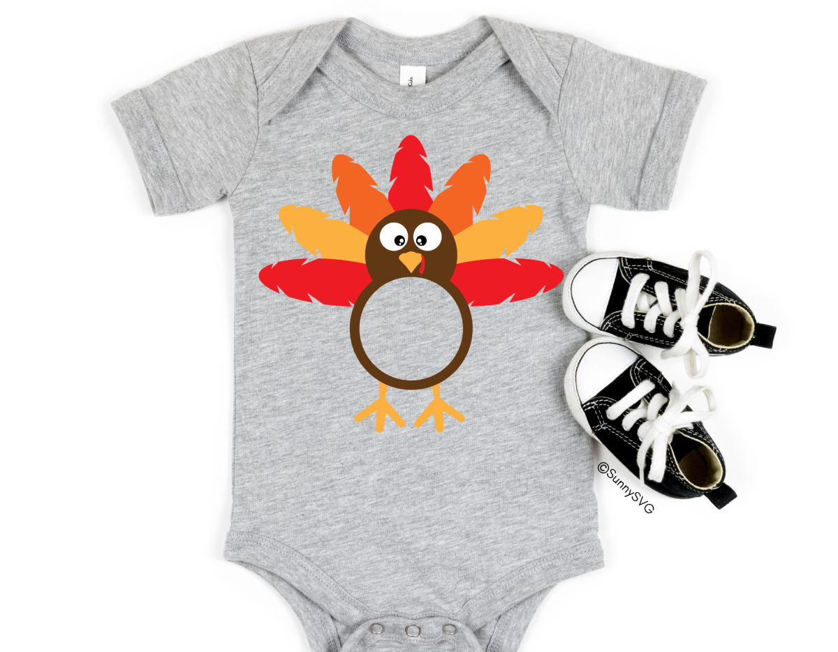 2 Free Turkey Monogram SVG - Sunny SVG