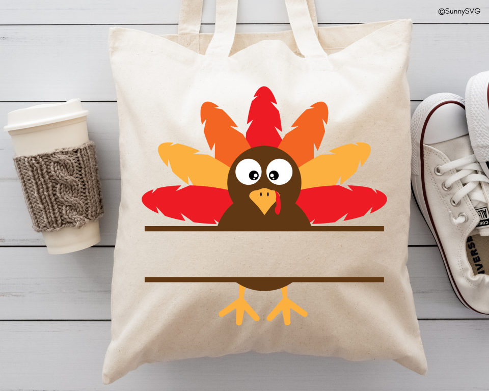 2 Free Turkey Monogram SVG - Sunny SVG