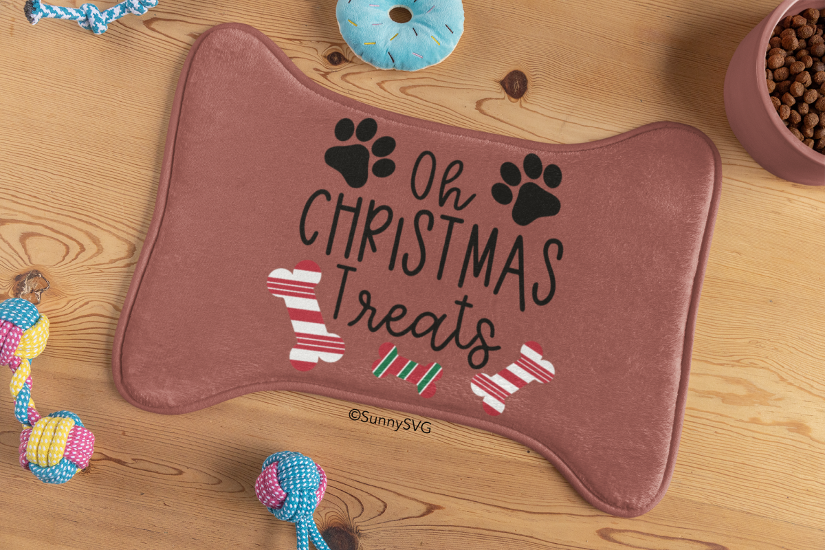 7 Free Dog Christmas SVG Cut Files - Sunny SVG