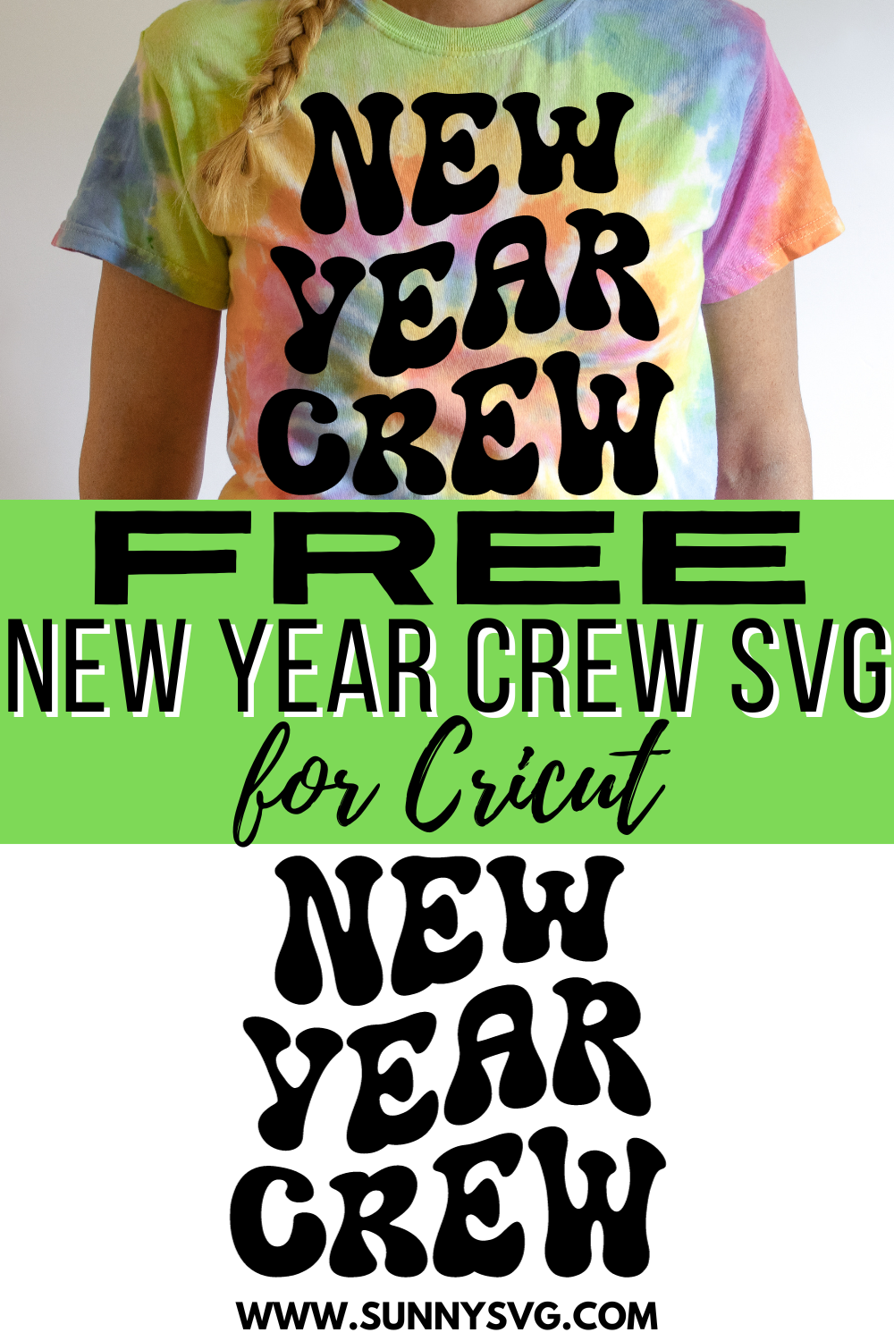 Free New Year Crew SVG - Sunny SVG