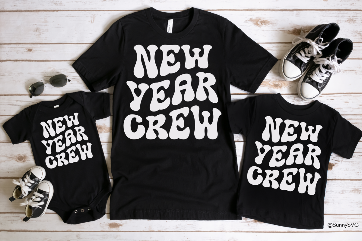 Free New Year Crew SVG - Sunny SVG