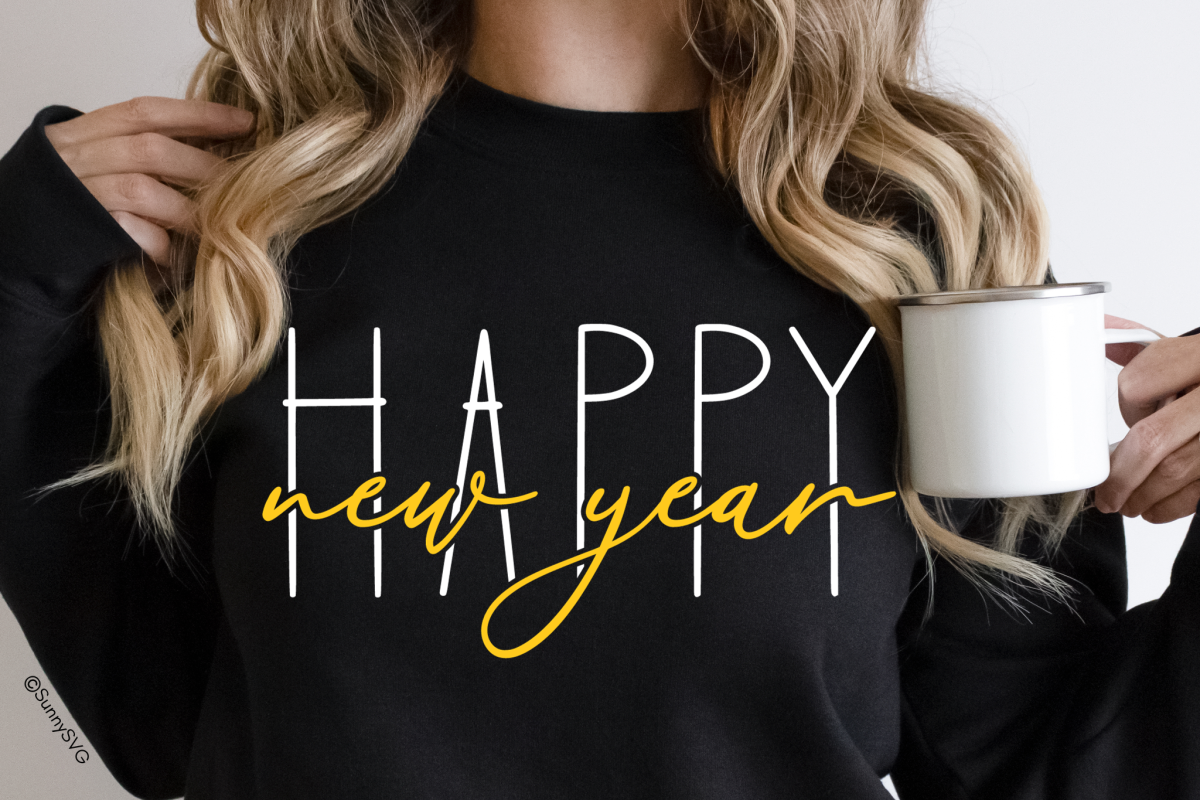 Free New Years SVG - Sunny SVG