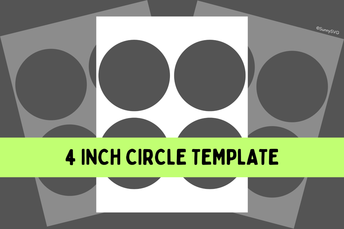 Free Circle Templates Archives - Sunny SVG