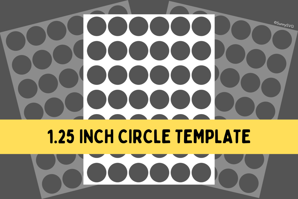 Free Circle Templates Archives - Sunny SVG