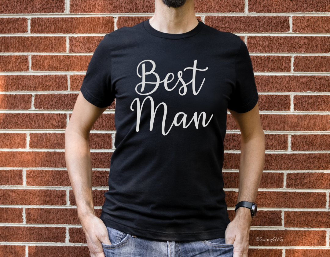 Free Best Man SVG - Sunny SVG