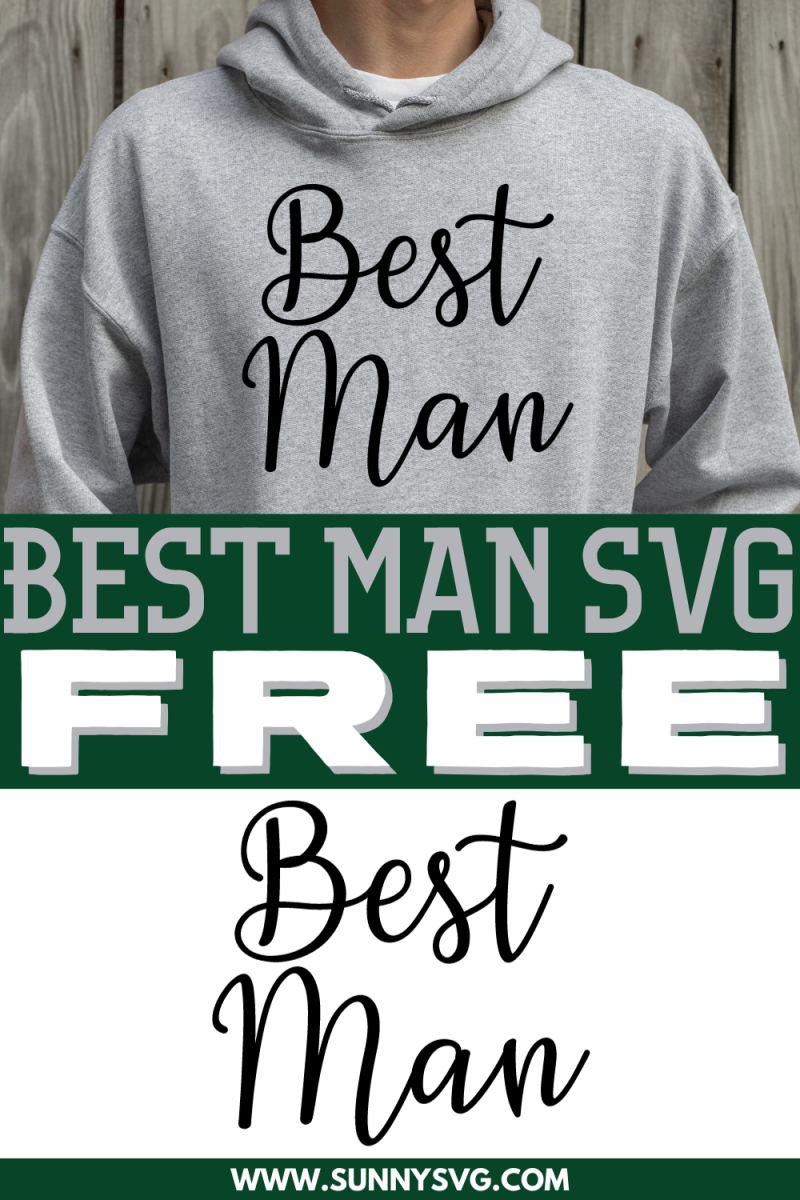Free Best Man SVG - Sunny SVG