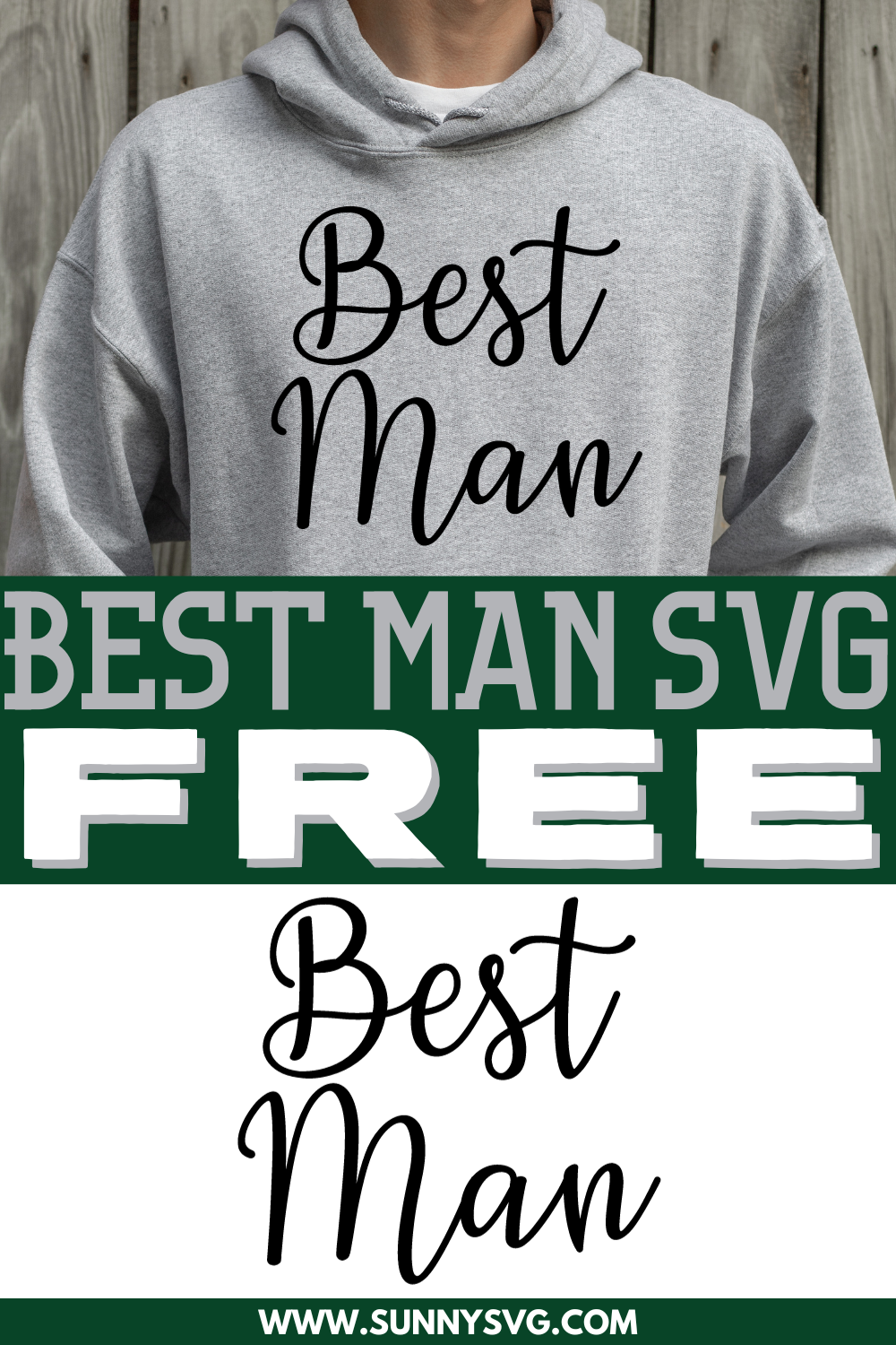 Free Best Man SVG - Sunny SVG