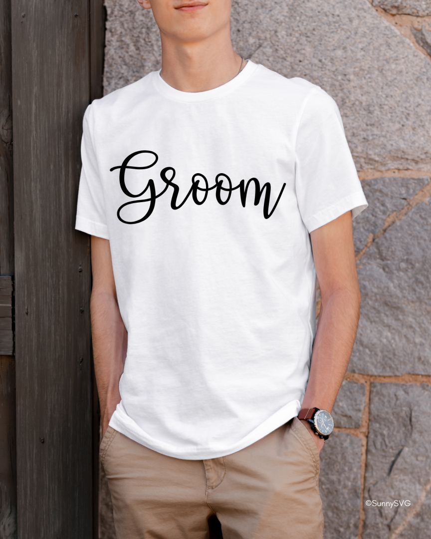 Groom SVG - Free Cut File - Sunny SVG