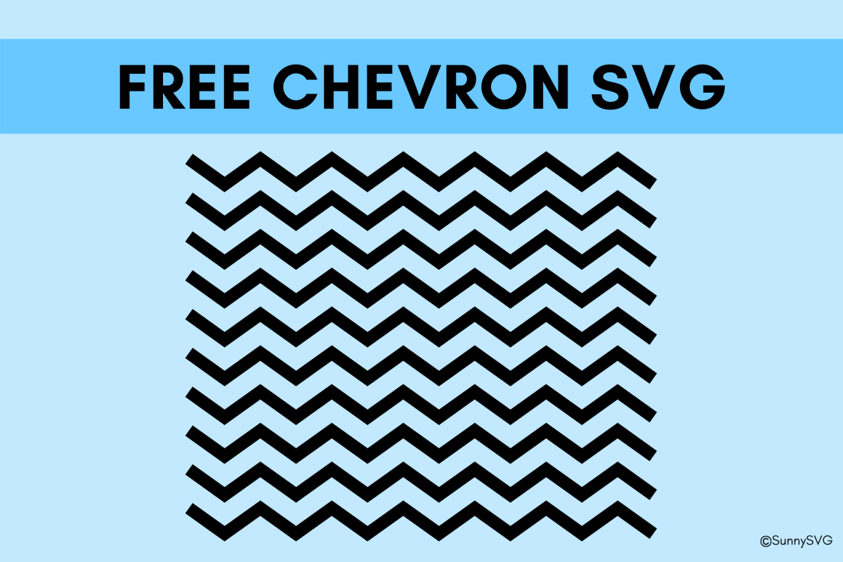 Chevron SVG - Free Cut File - Sunny SVG