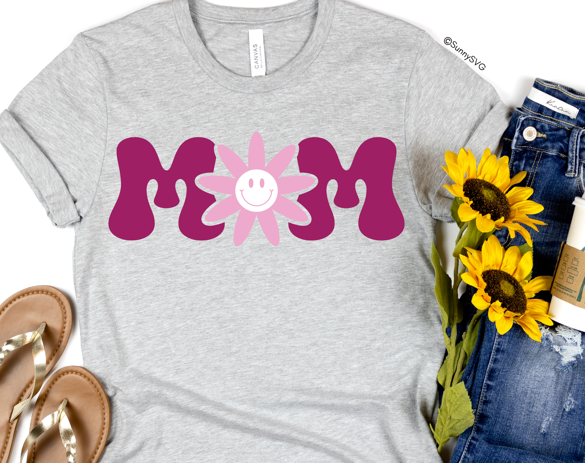 Free Retro Mom SVG - Sunny SVG