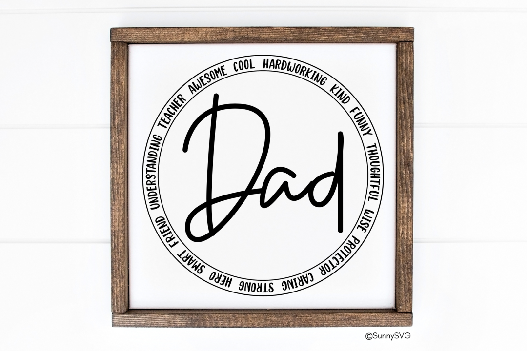Free Dad SVG - Sunny SVG