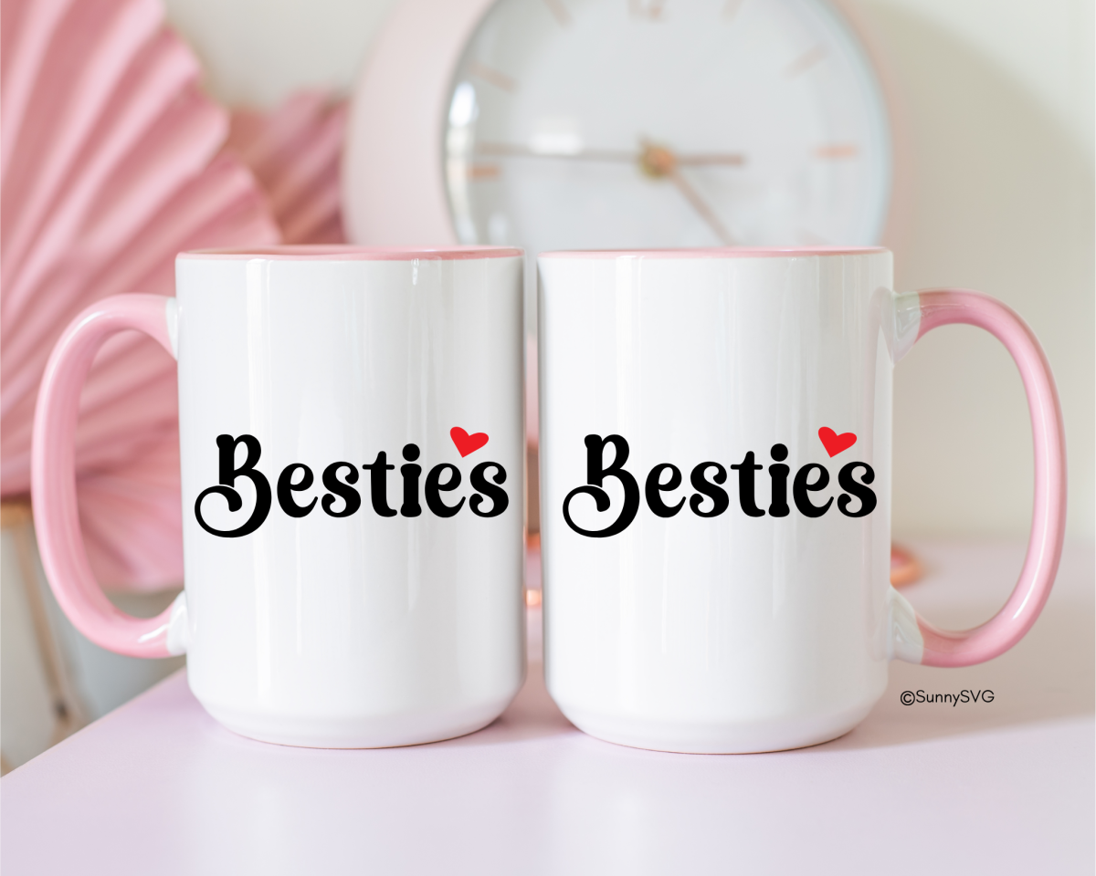 Free Besties SVG - Sunny SVG