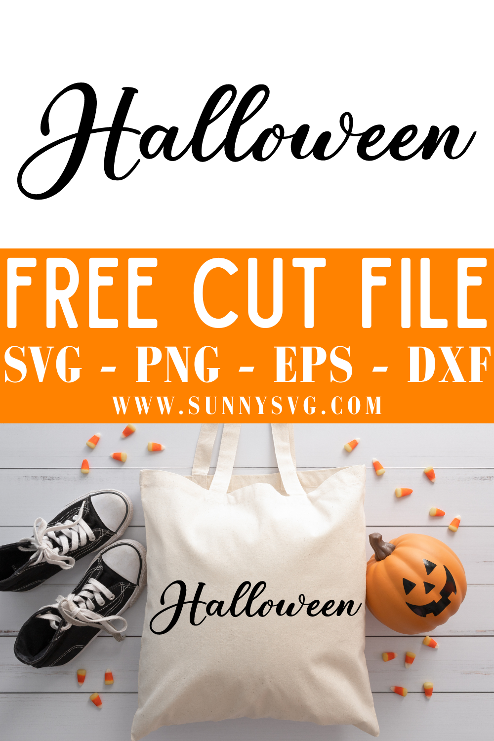 Free Halloween SVG - Sunny SVG