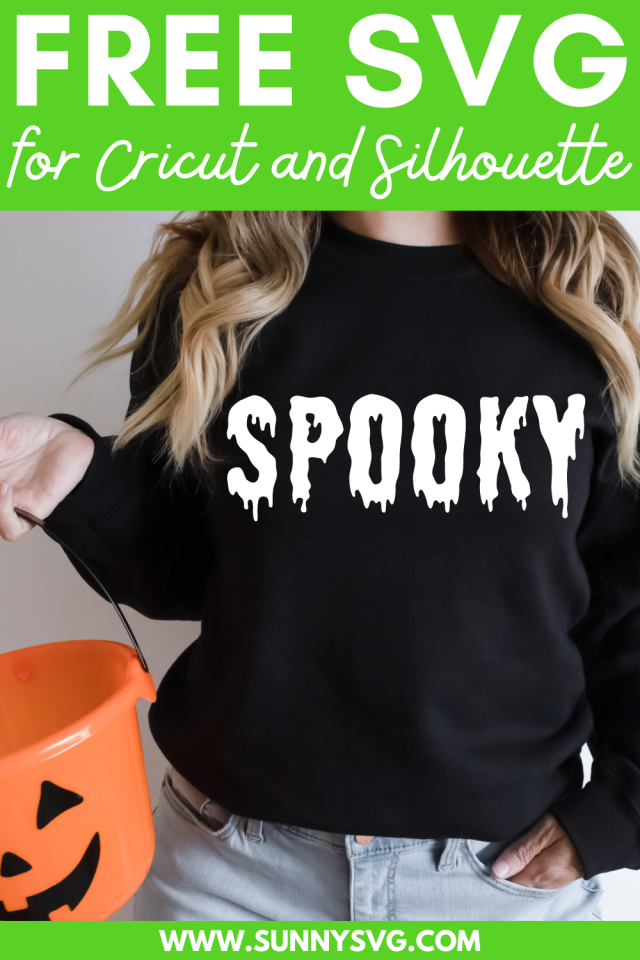 Spooky SVG - Free Cut File - Sunny SVG